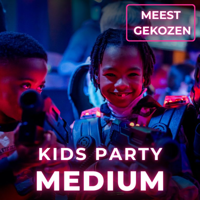 Het leukste kinderfeestje vier je bij Lasergame Rotterdam!